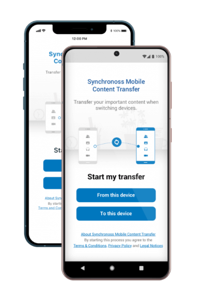 Branded Content Transfer for Mobile Devices - Synchronoss